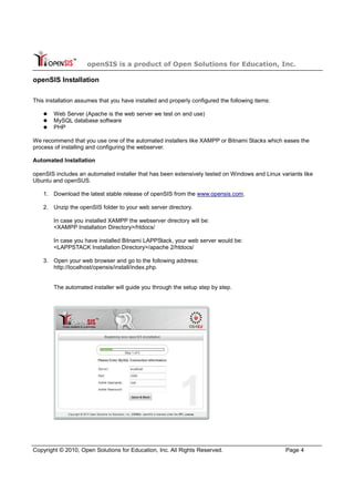 Open sis installation_guide | PDF