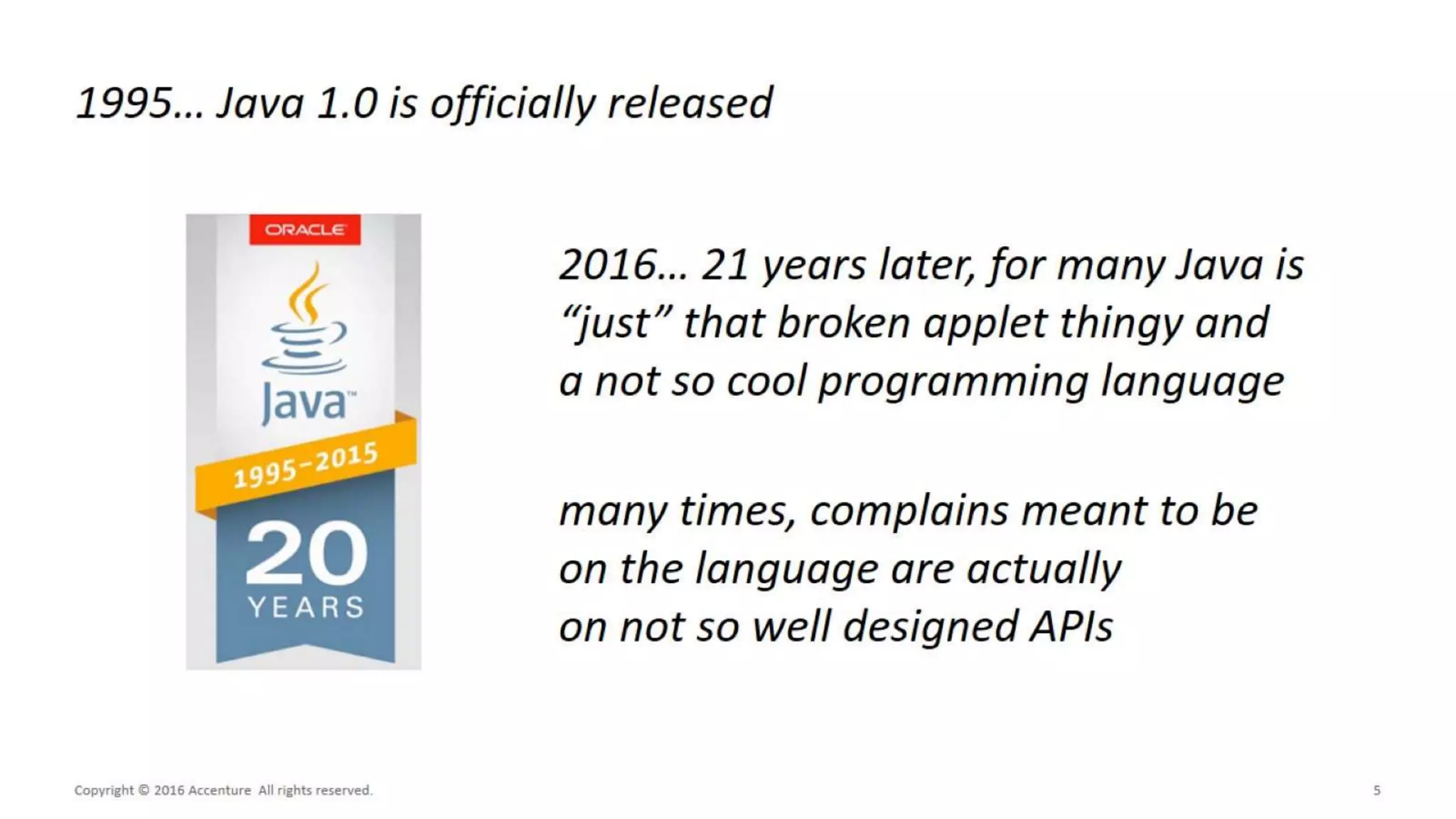 OpenSlava 2016 - Lightweight Java Architectures | PPT