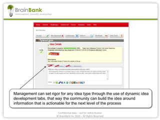 BrainBank Idealink Open | PPT