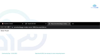 OpenSmartCLIDE, the stairway to cloud computing heaven.pdf