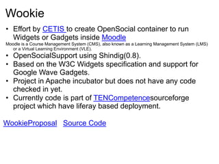 Open Social Frameworks | PPTX | Web Development | Internet
