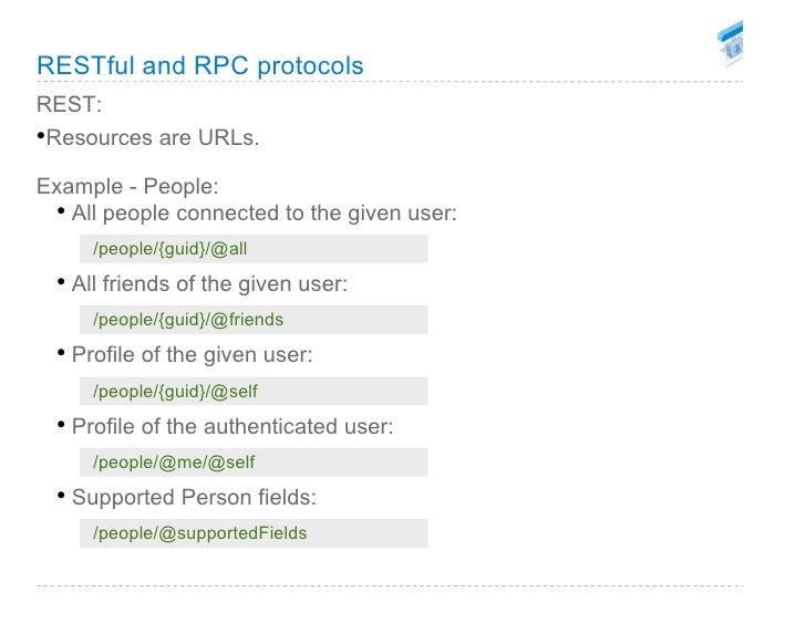Restful And Rpc Protocols Rest 