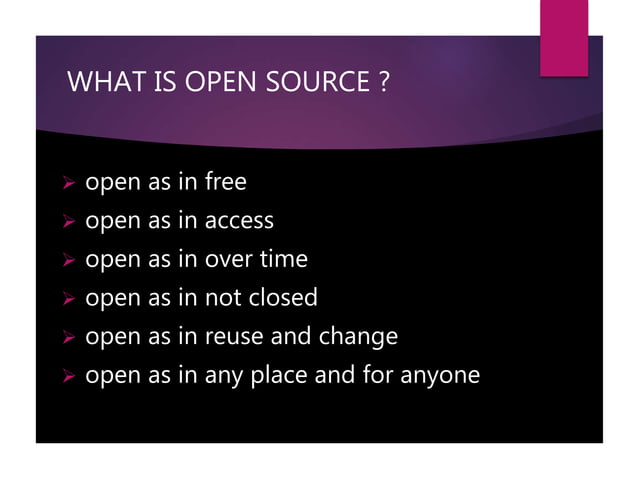 Open source software and os | PPT