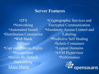 Open solaris | PPT