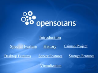 Opensolaris 100511031132-phpapp02 | PPT