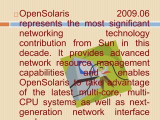 Open solaris | PPT