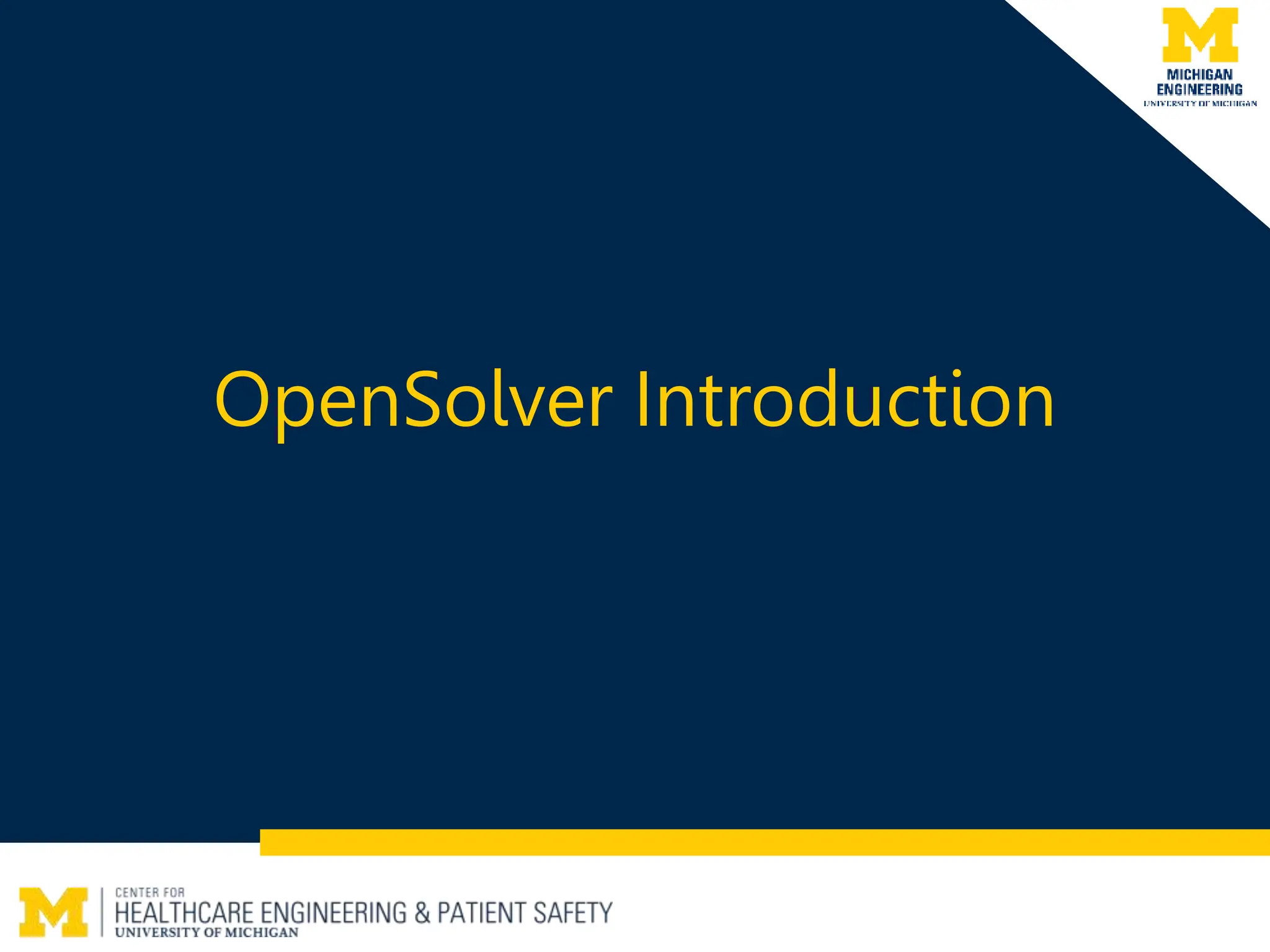 OpenSolver-Installation open solver jsntalletion | PPTX