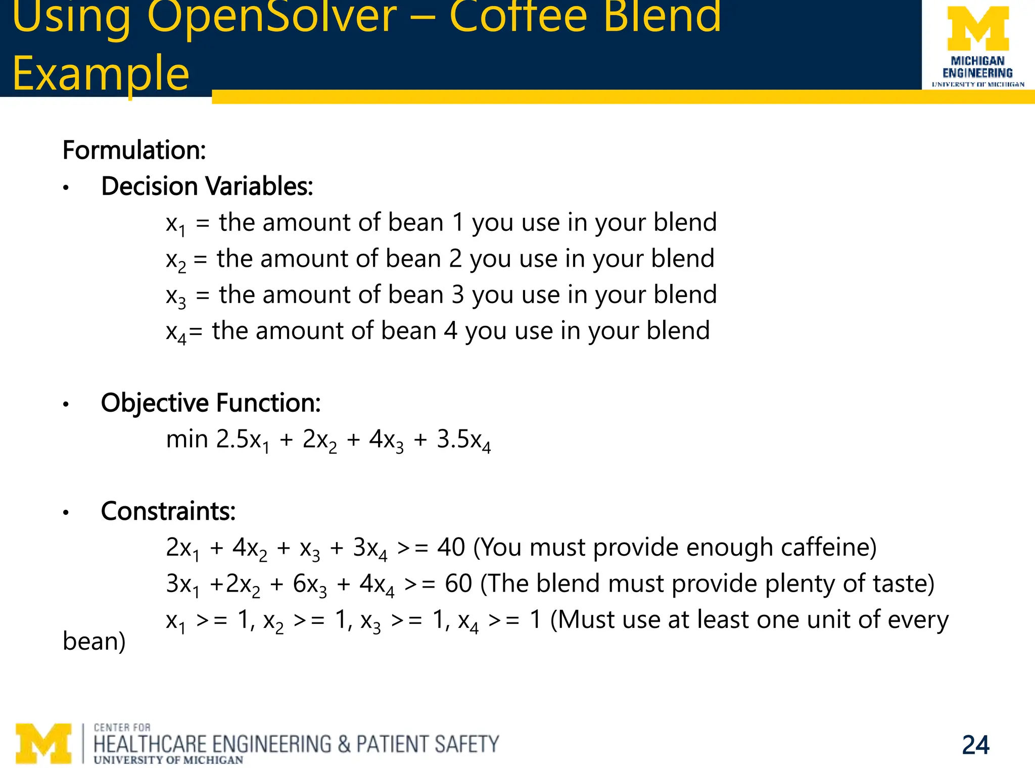 OpenSolver-Installation open solver jsntalletion | PPTX