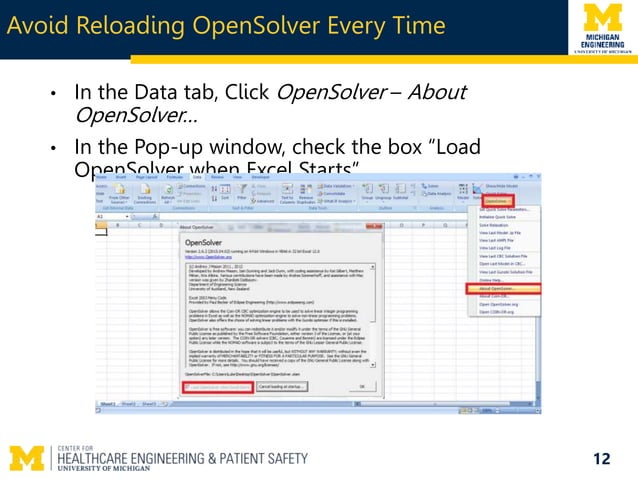 OpenSolver-Installation open solver jsntalletion | PPTX | Operating ...