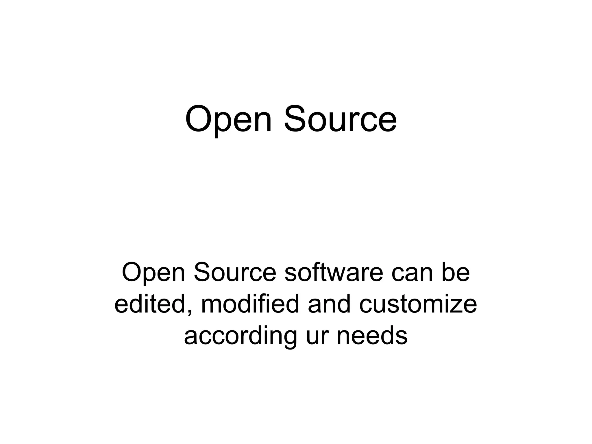 Open Source | PPT