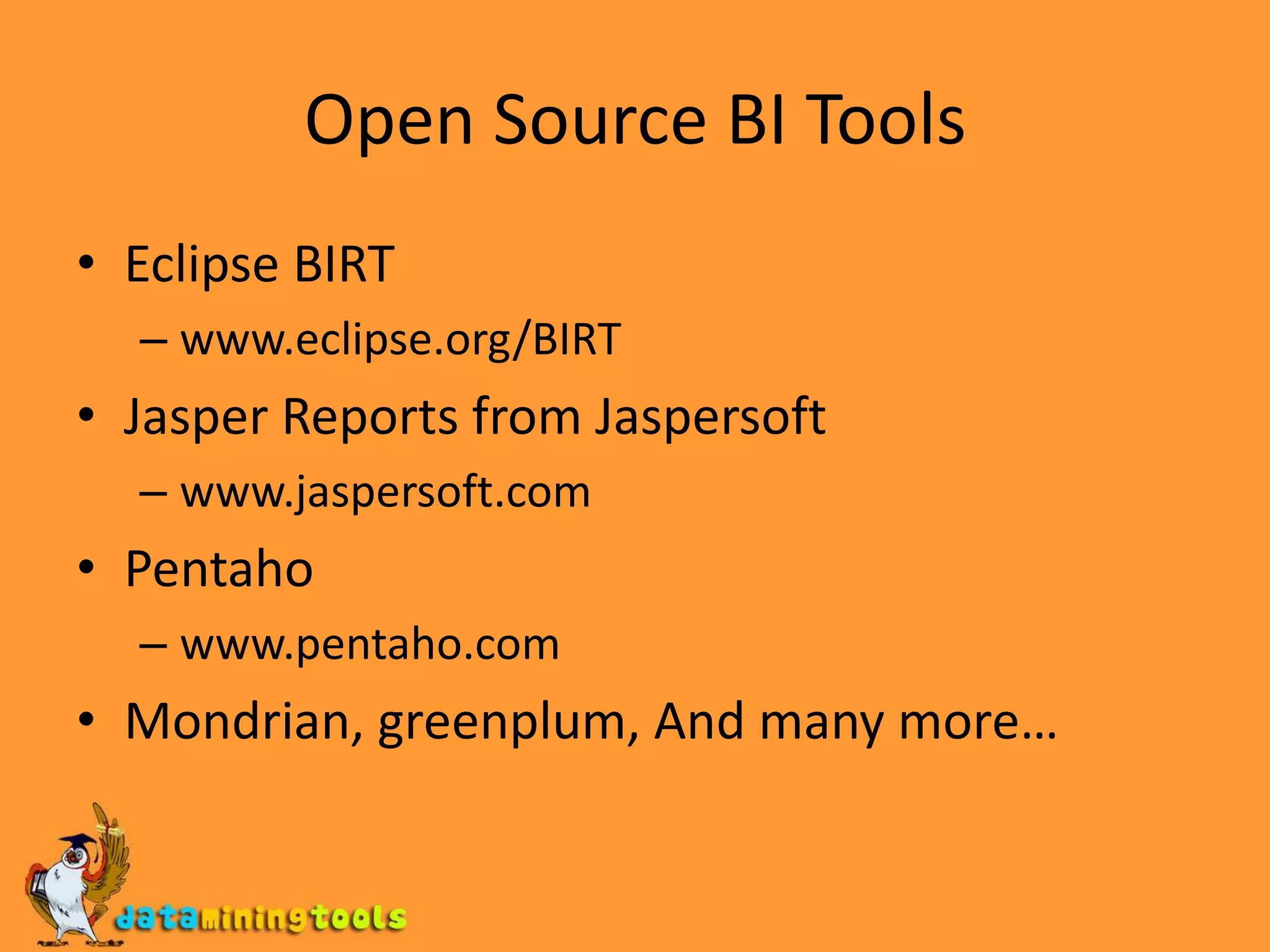 BI: Open Source | PPT