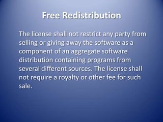 Open Source Software | PPTX | Operating Systems | Computer Software and ...