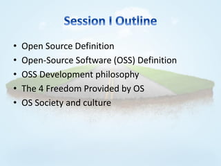 Open source . . . Open Road | PDF