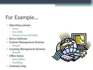 Open Source | PPT | Shareware and Freeware | Computer Software and ...