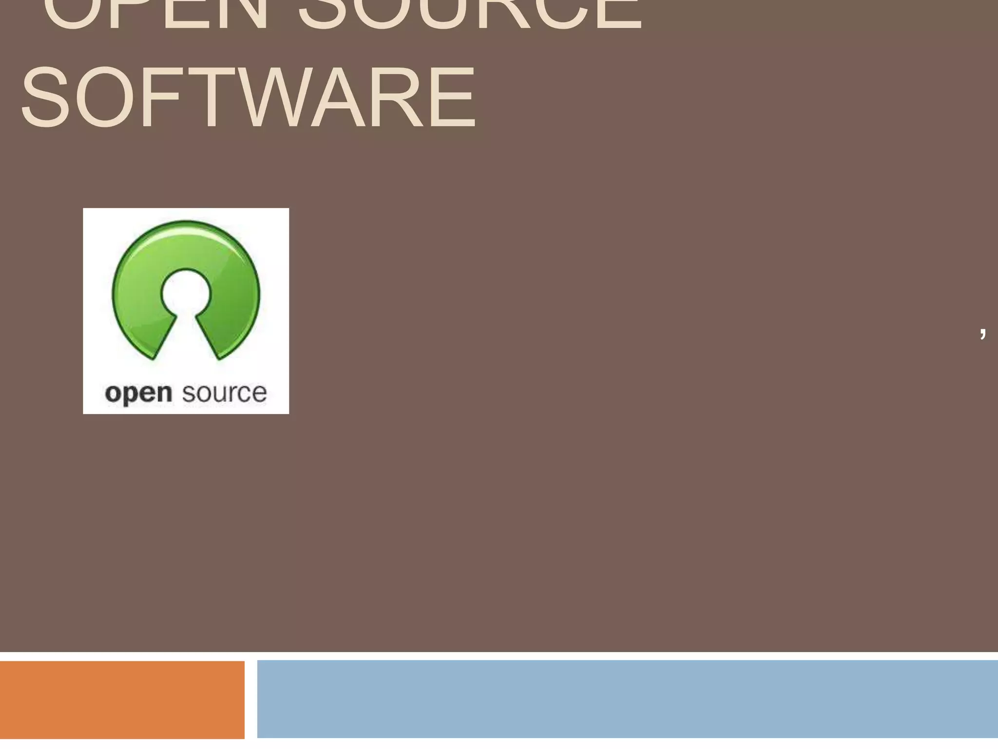 Open source | PPT