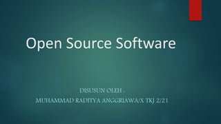 Open source | PPT