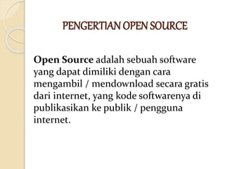 Open source | PPTX