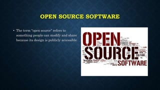 Open source Vs Licenced Software | PPTX
