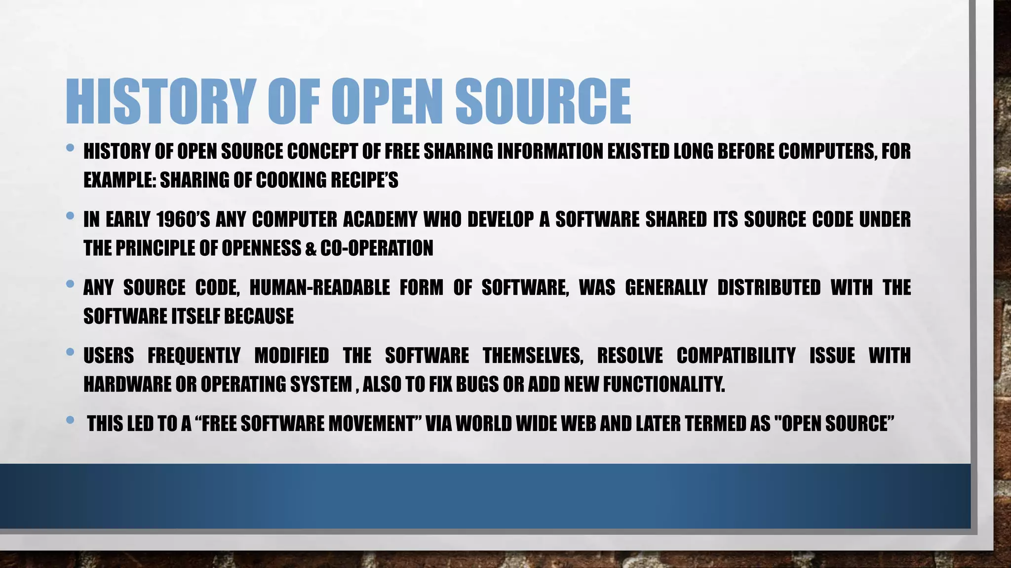 Open Source | PPT