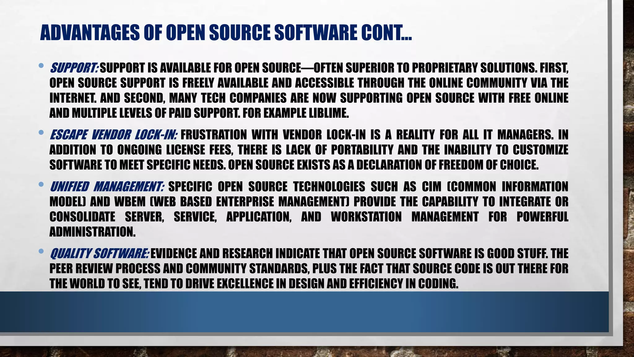 Open Source | PPT