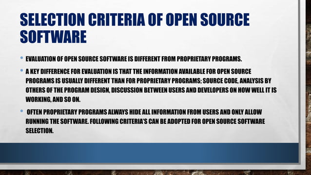 Open Source | PPT