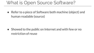 Open source | PPT