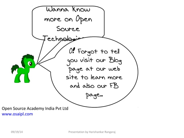 Power Point Presentation on Open Source Software | PPT