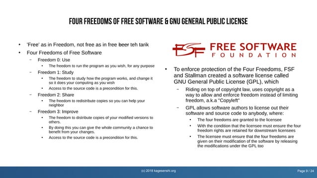 Introduction to Open Source License and Business Model | PPT