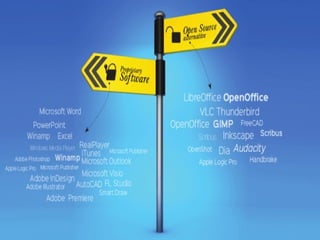 Open source alternatives to proprietary software | PPT