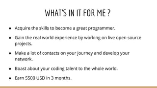 Open source and gsoc | PPT