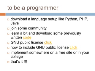 Open source and its career benefits | PPTX