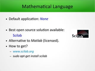 Open source applications softwares | PPT