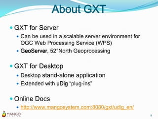 Open source based software ‘gxt’ mangosystem | PPT