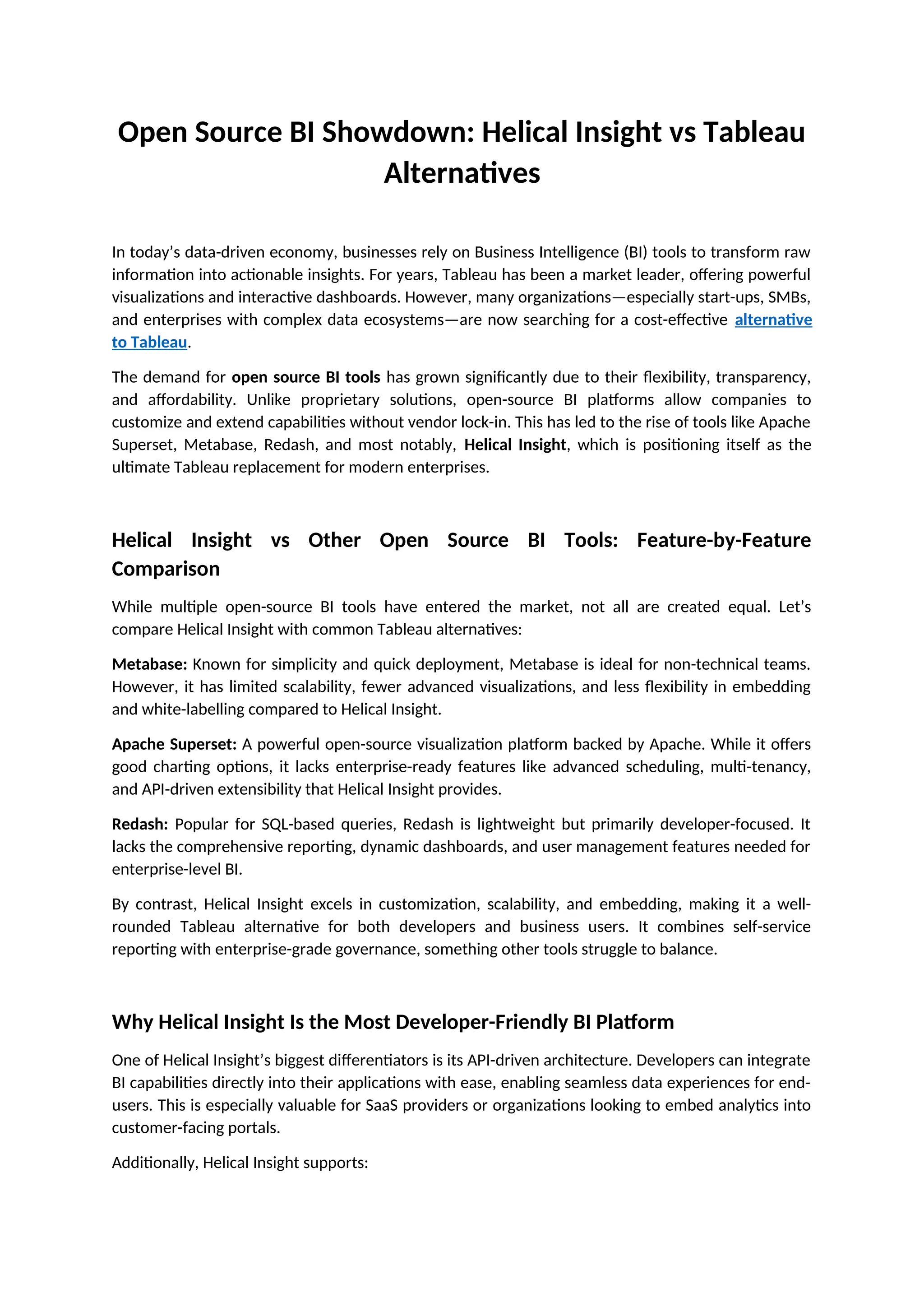 Open Source BI Showdown Helical Insight vs Tableau Alternatives.docx