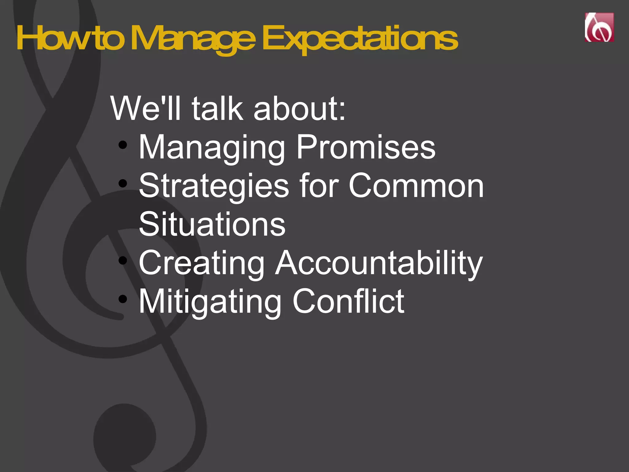 Open sourcebridge managing_client_expectations | PPT
