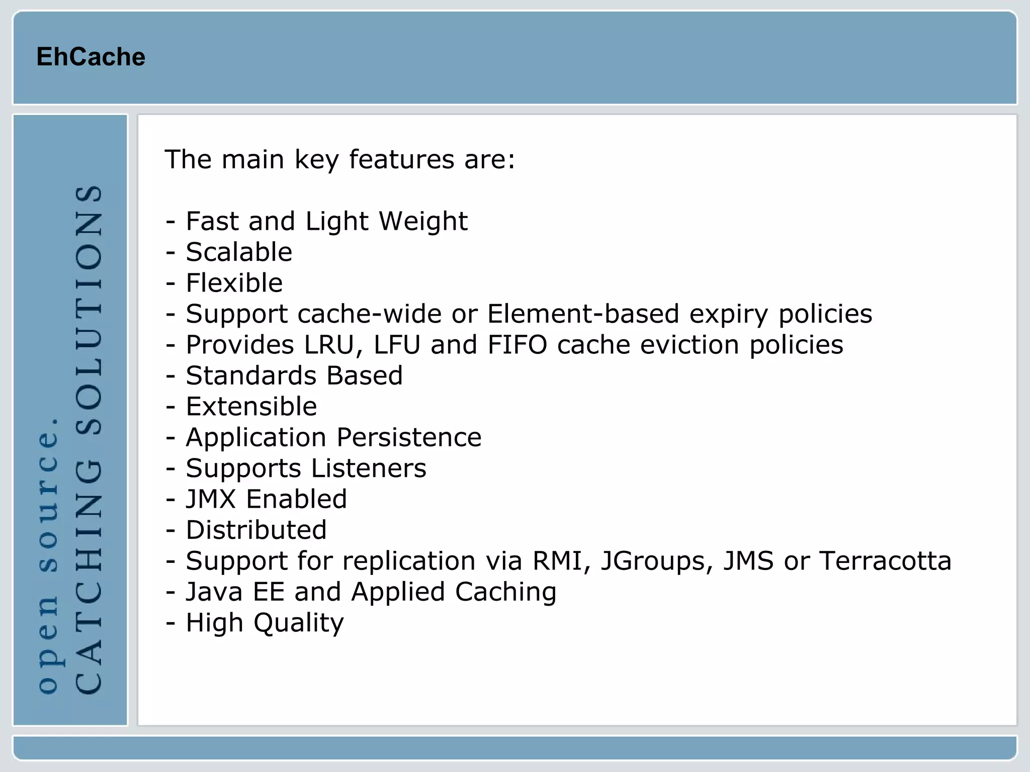 OSOM - Open source catching solutions | PPS