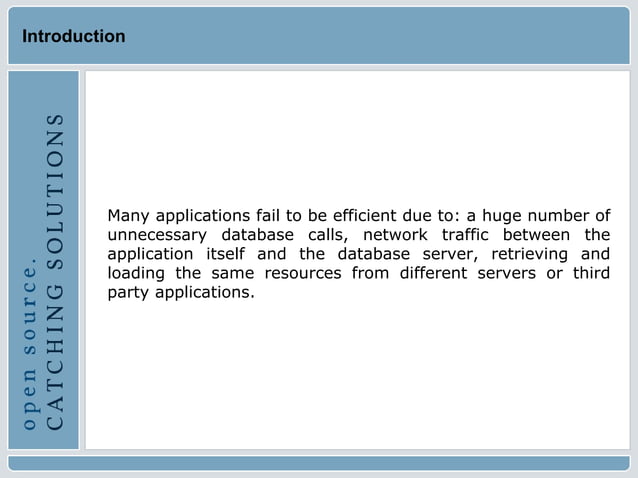 OSOM - Open source catching solutions | PPT