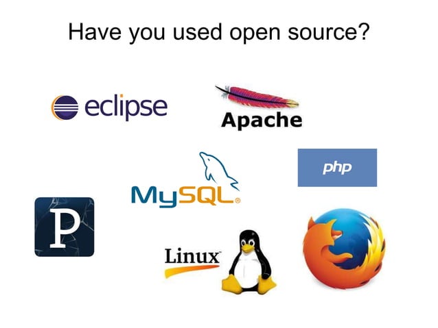 Developing On / With Open Source Software | PPTX | Shareware and ...