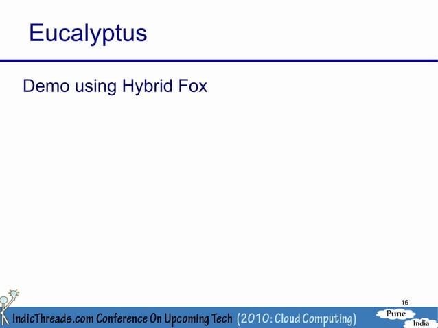 Open Source Cloud Computing Eucalyptus Ppt