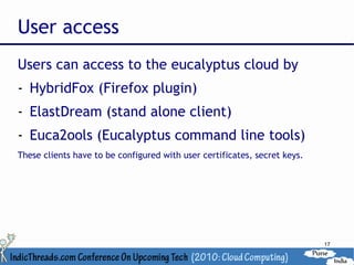 Open Source Cloud Computing -Eucalyptus | PPT
