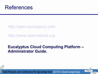 Open Source Cloud Computing -Eucalyptus | PPT