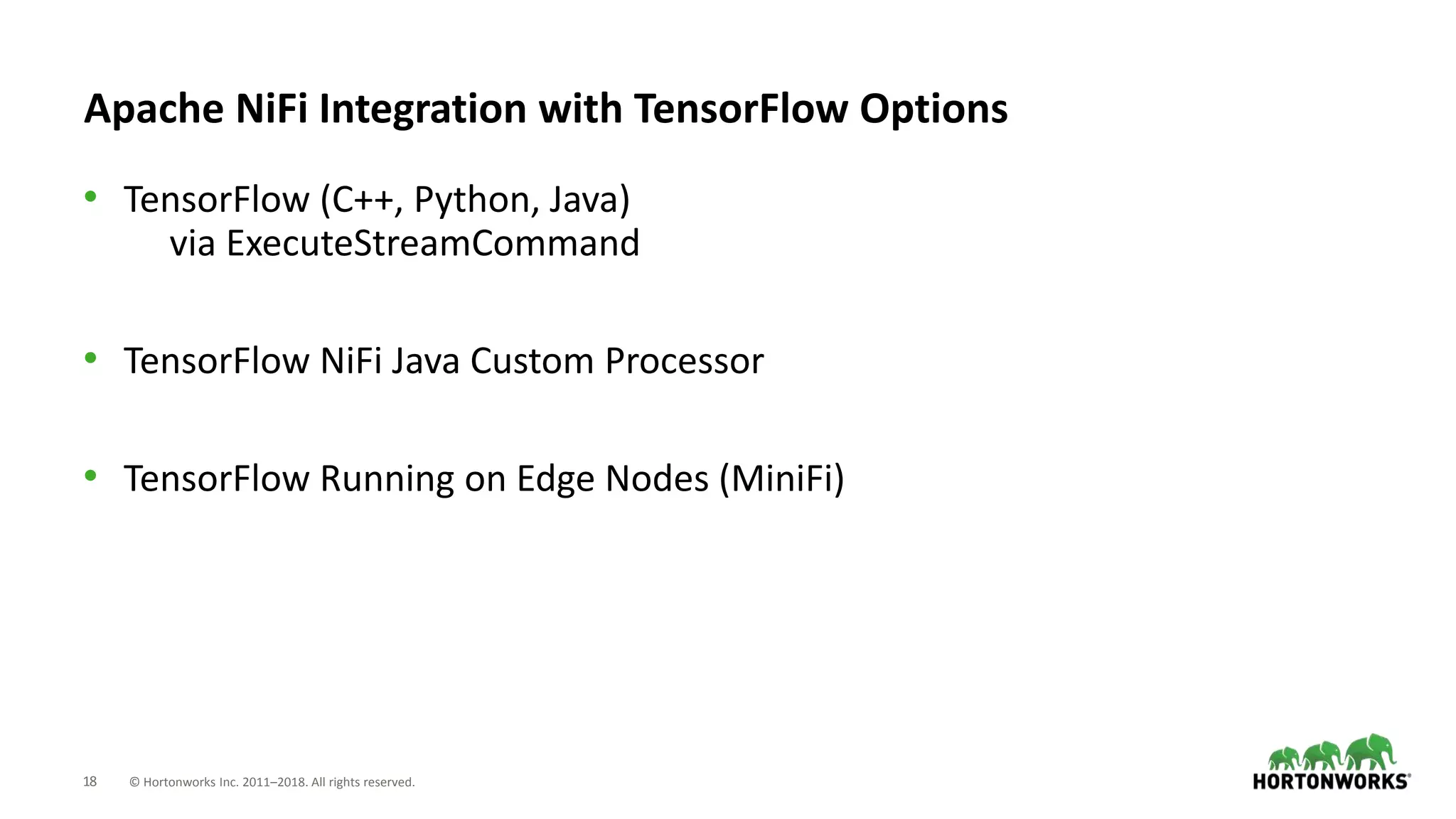 Open Source Computer Vision With Tensorflow Apache Minifi Apache Nifi Opencv Apache Tika