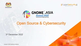Open Source & Cybersecurity | PPT