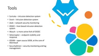 Open Source Cybersecurity Tools | PPTX