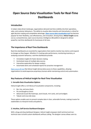 Open Source Data Visualization Tools for Real1.docx