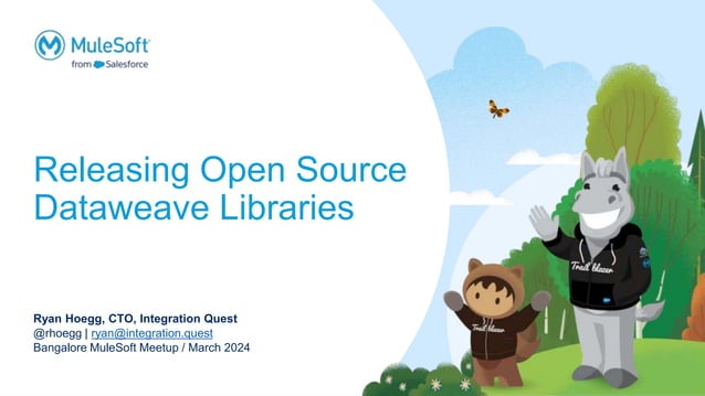 How to release an Open Source Dataweave Library | PPT