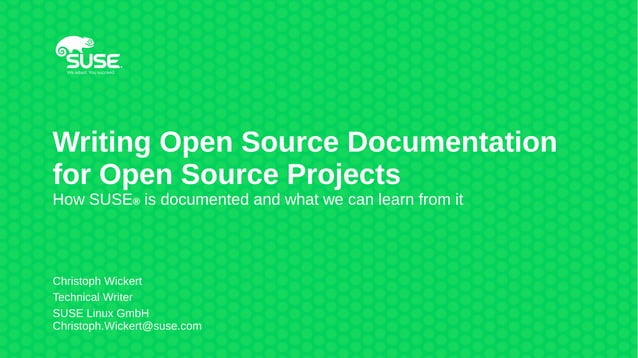 Writing Open Source Documentation For Open Source Projects Pdf Web Design And Html Internet