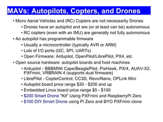 Towards An Open Instrumentation Platform: Getting The Most From MAVLink ...