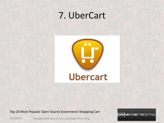 Most Popular Open source Ecommerce shopping carts – Top 20