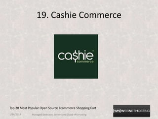 Most Popular Open source Ecommerce shopping carts – Top 20 | PPT